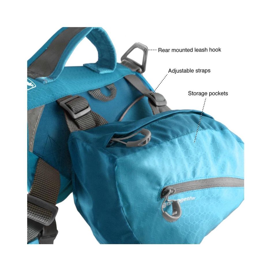 Köp Kurgo Baxter Dog Backpack till din hund | Tinybuddy