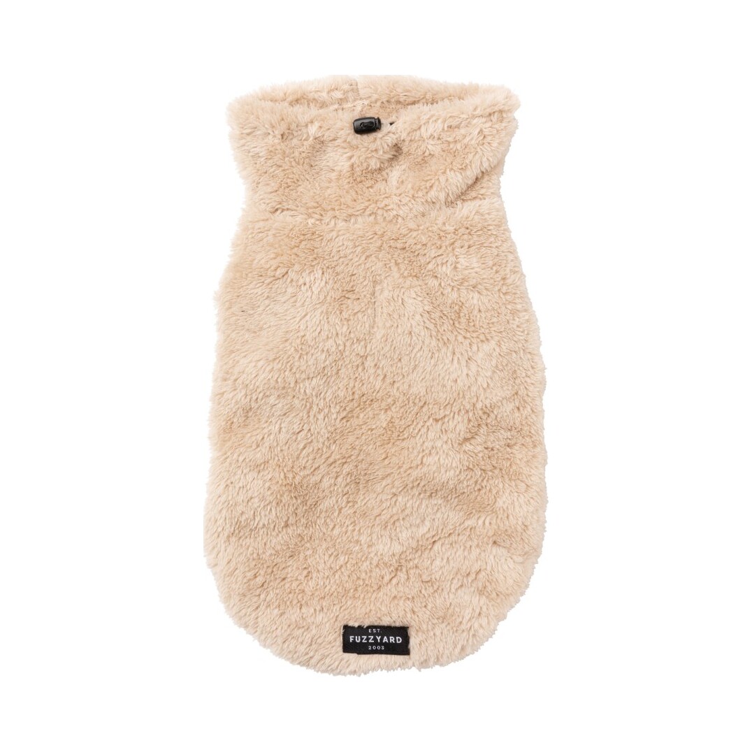 Köp FuzzYard Sweater Turtle Teddy Beige till din hund | Tinybuddy