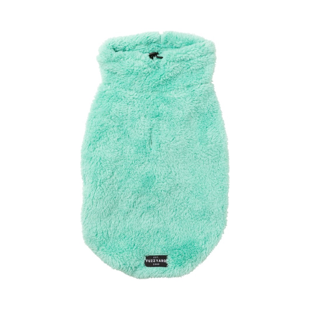 Köp FuzzYard Sweater Turtle Teddy Teal till din hund | Tinybuddy