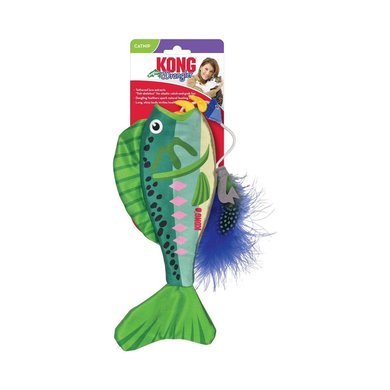 Köp KONG Wrangler Angler Fish - Jämför pris - Kattly.se