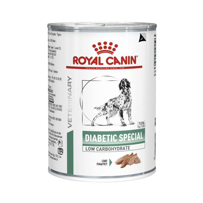 Köp Royal Canin Weight Management Diabetic Special Low Carb Loaf Can ...