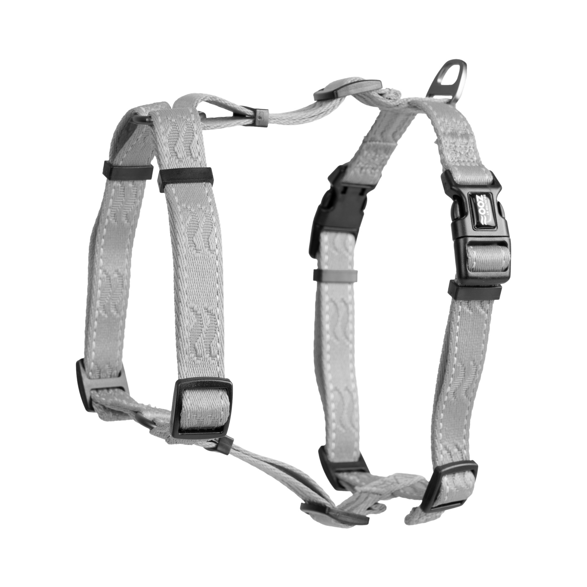 Köp Rufus H-sele Grå till din hund | Tinybuddy