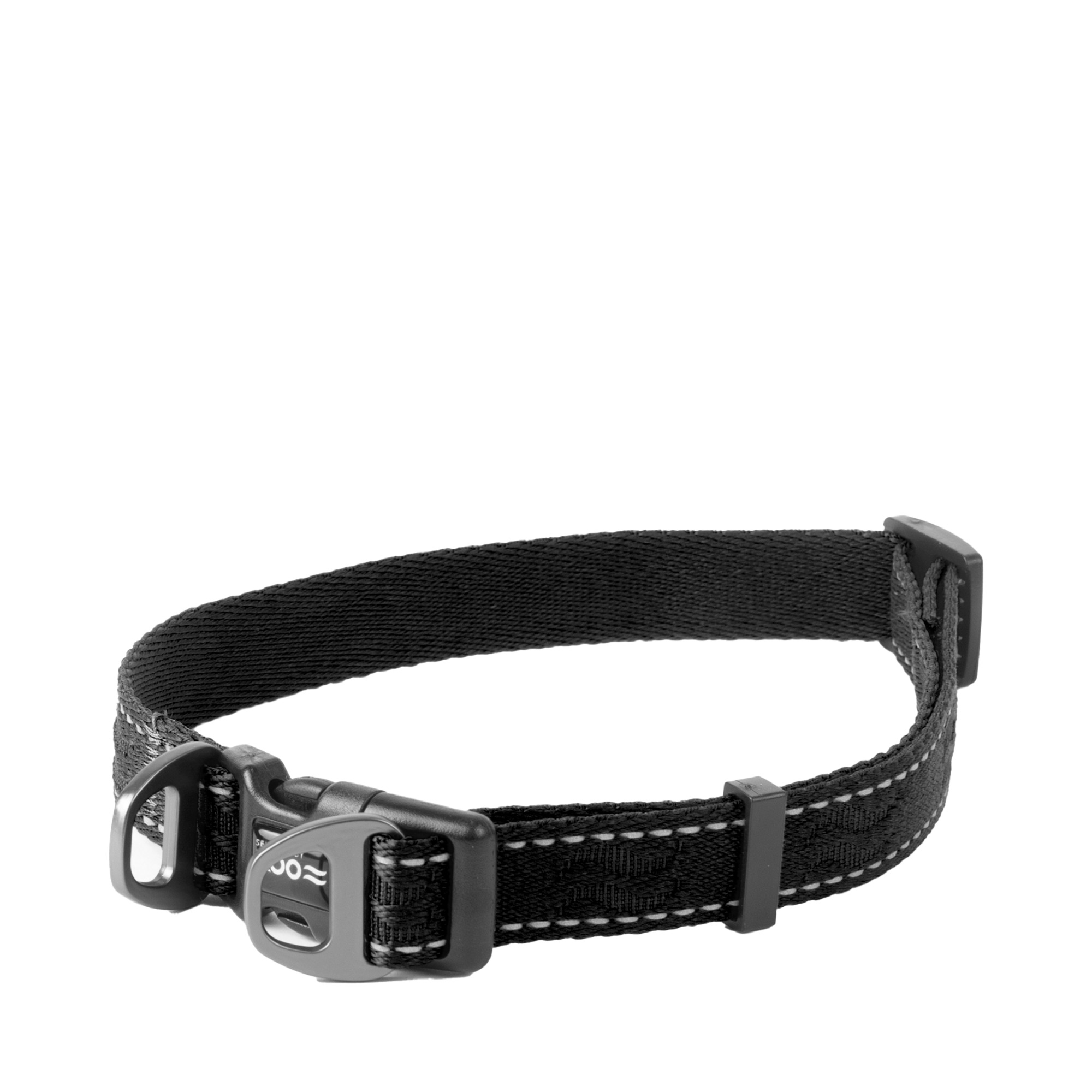 Köp Rufus Ställbart Halsband Svart till din hund | Tinybuddy